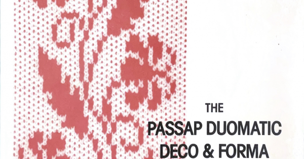 Manual Books - The Passap Duomatic Deco & Forma